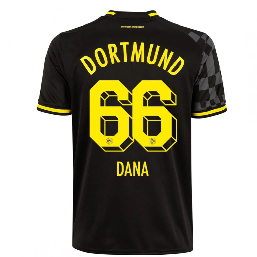 Danxen Herren Bleckmann Dana #66 Schwarz Auswärtstrikot Trikot 2022/23 ...